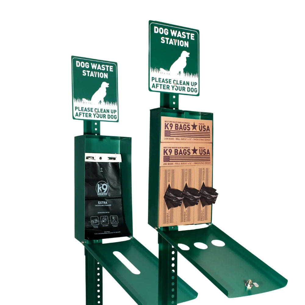 Premium Pet Waste Stations and Dispensers – K9 Poop Bags